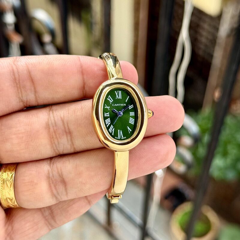 Cartier Baignoire Bracelet Watch – Kada Style - Wow Jewellery